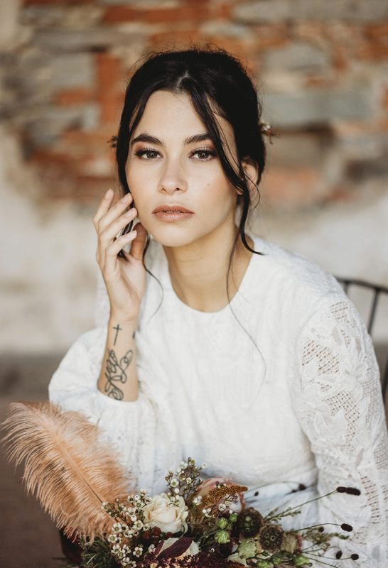 Shooting autunnale nelle Langhe, l'ultimo lavoro di Martina Ferrari