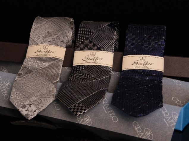 Graffeo Cravatte, l'arte del Patchwork per uno sposo originale