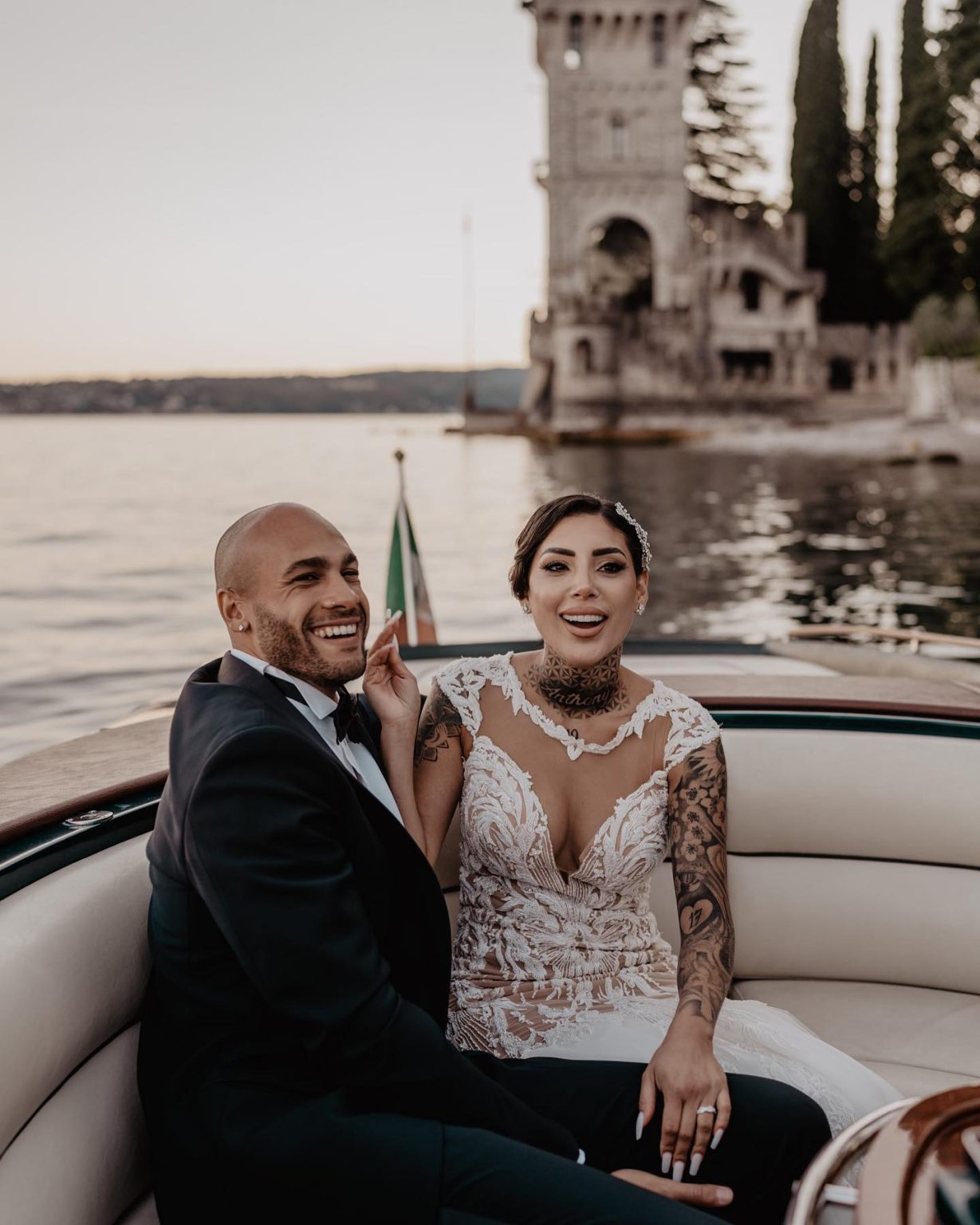 Matrimonio Marcell Jacobs: il Sì con Nicole sul Lago di Garda