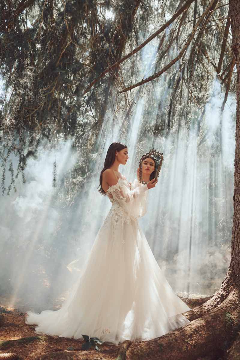 Alessandro Angelozzi Couture 2023, abiti da sposa fiabeschi