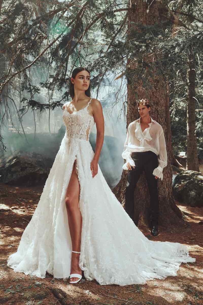 Alessandro Angelozzi Couture 2023, abiti da sposa fiabeschi