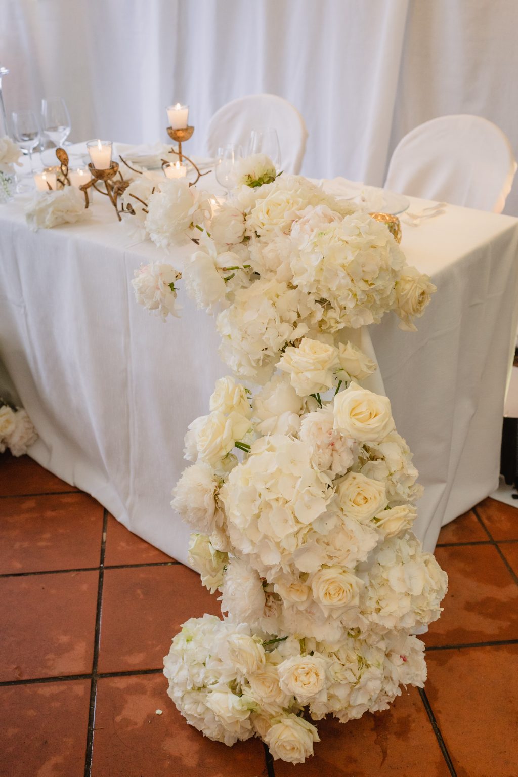 Valeria Fazio Wedding Planner, un romantico matrimonio total white