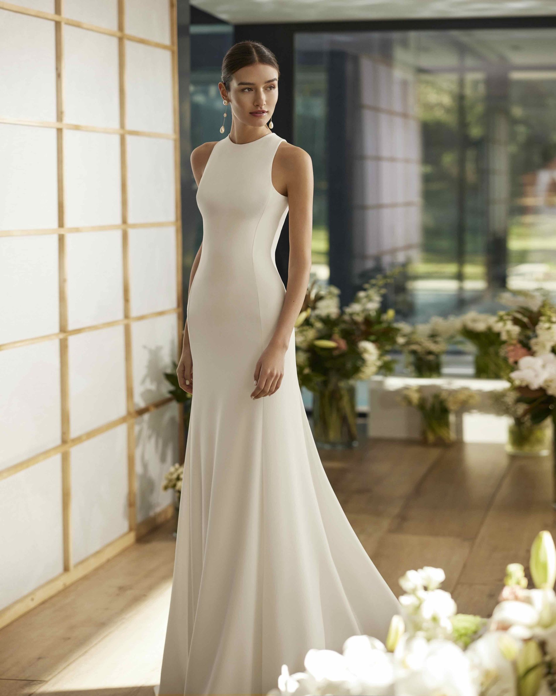 Abiti da sposa semplici 2024, less is more