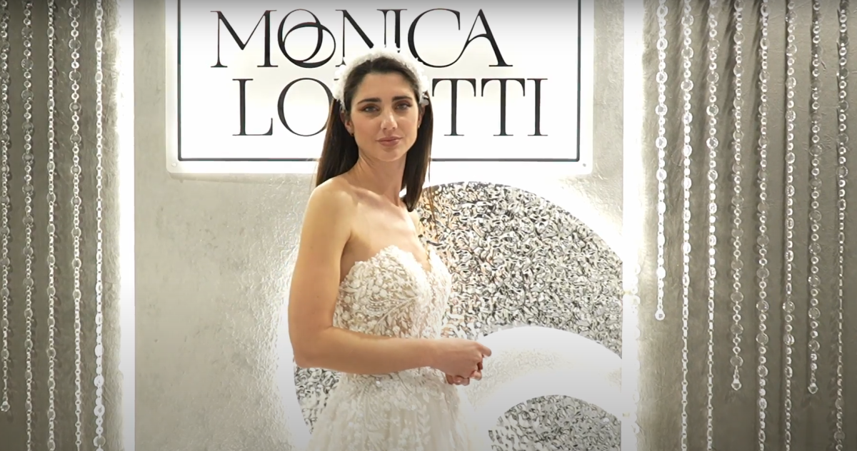 Abiti da sposa Monica Loretti 2025 ispirati ai 5 elementi dell'Universo