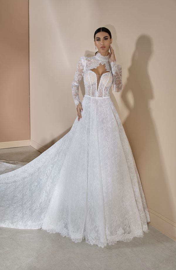 Abiti da sposa Maison Signore 2026, trionfo di sartorialità italiana